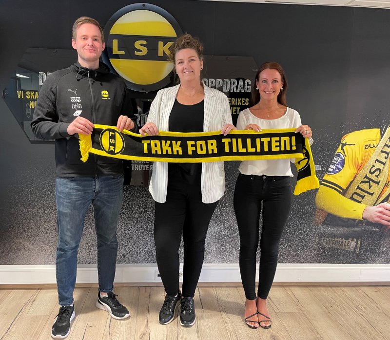 Markedsfredag: SNØ ny partner - Radio Metro signerte ny avtale med LSK og LSK Kvinner / Lillestrøm